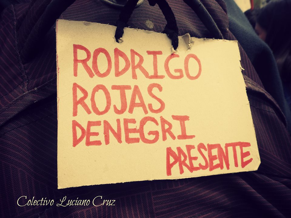 Rodrigo Rojas Denegri 7.3.67 -6.7.86 – HIJXS . VOCES